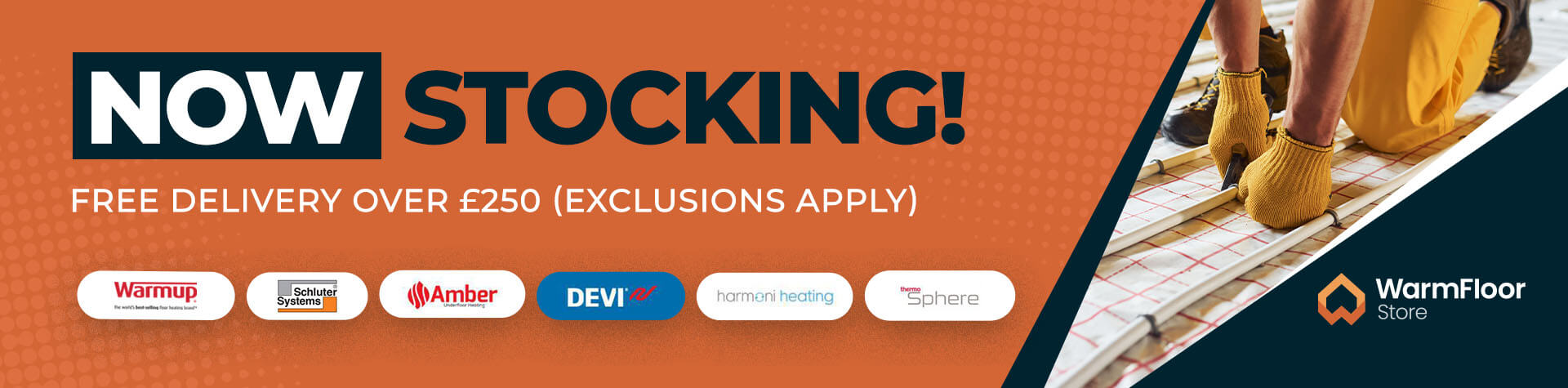 Warm Floor Store | Buy Water & Electric Underfloor Heating Systems